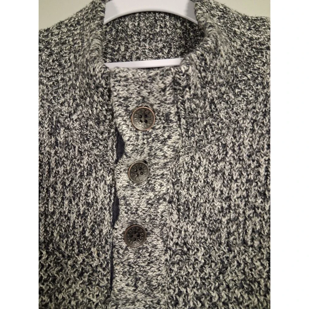 Outpost Makers | Sweaters | Outpost Makers Fisherman Sweater Xxl Button ...